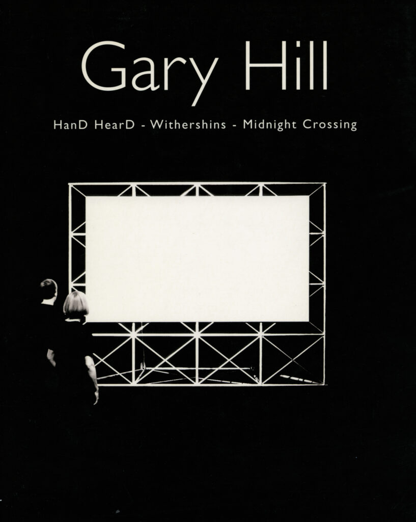 Gary Hill: Hand Heard. Withershins. Midnight | Publicación | MACBA ...